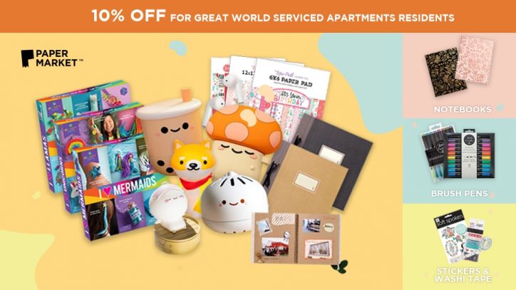 Paper Market 10 Off Great World Service Apartment paper-market-10-off-great-world-service-apartment